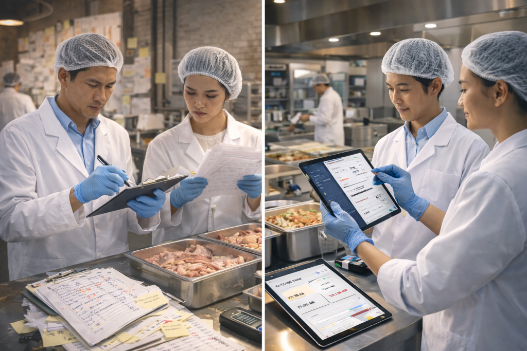 Production Line Software for Central Kitchens
